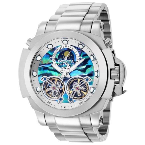 Invicta | Other | Invicta Reserve 48mmman Of War Double Open Heart Auto ...